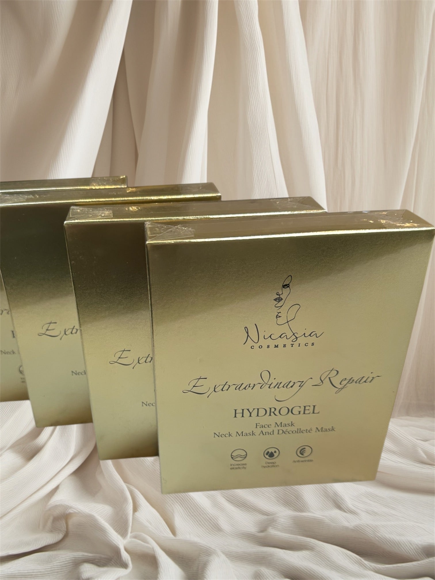 Hydrogel Face, Neck, and Chest Sheet Mask | Nicasia Cosmetics